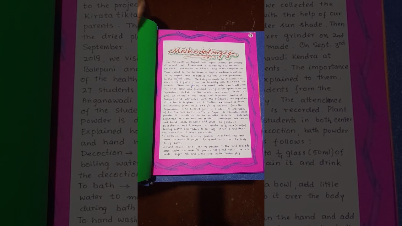 NCSC project file as per guidelines selected for National level 2019 ...