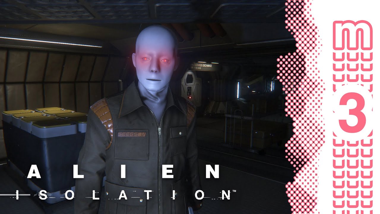 Demonic BALD ROBOT REVOLUTION [Alien: Isolation + Ai Enhanced Mod ...