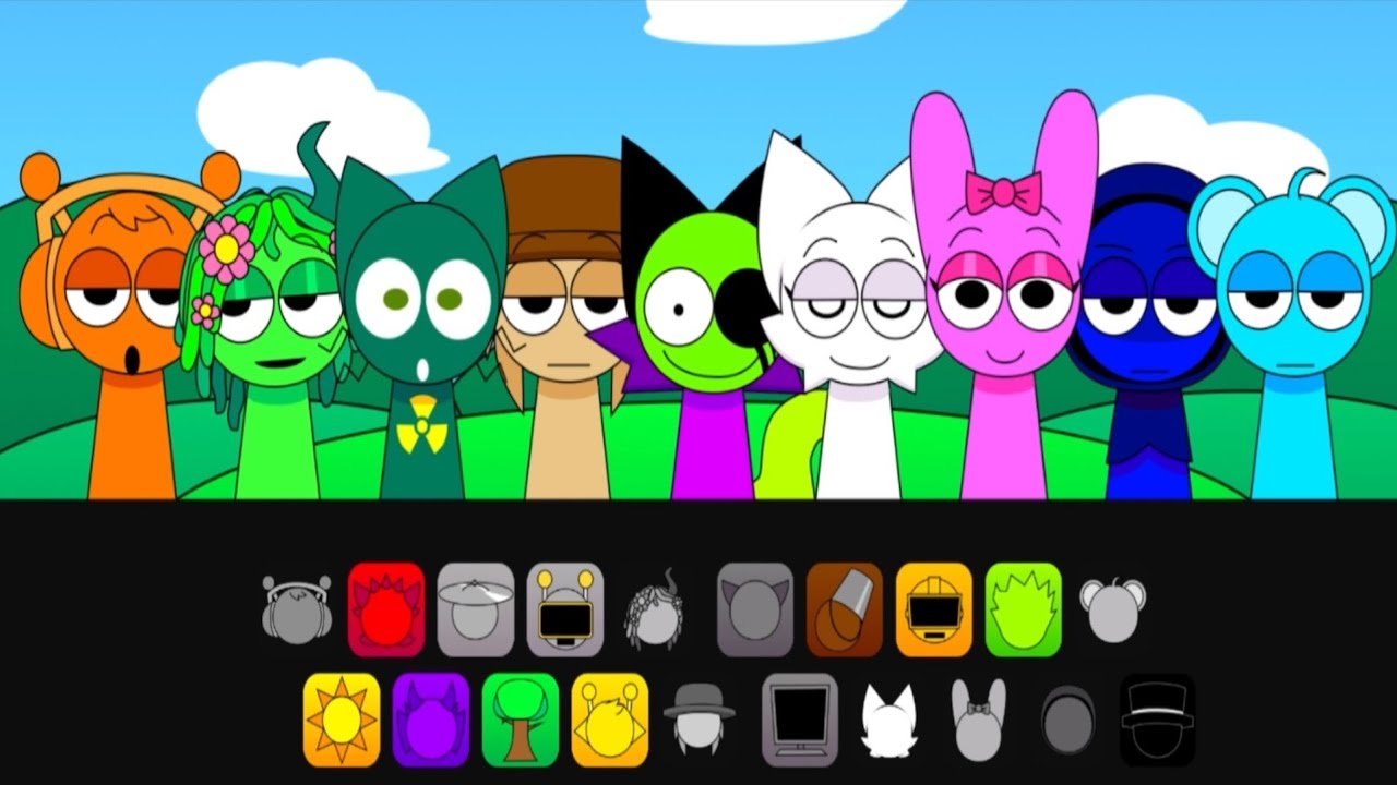 Incredibox Sprunki Pyramixed New Fun Edition Mix - YouTube
