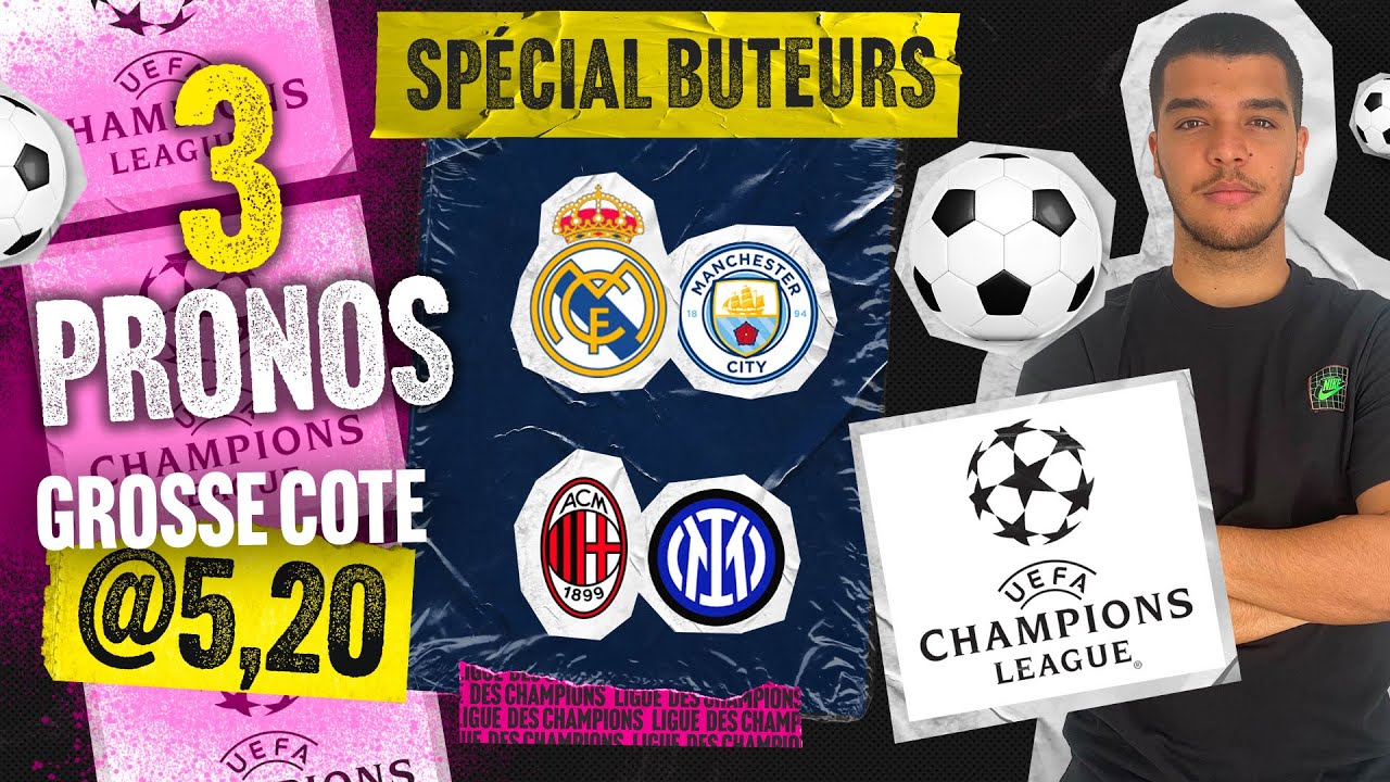 Pronostic Real Madrid Manchester City Ac Milan Inter Mes Pronos