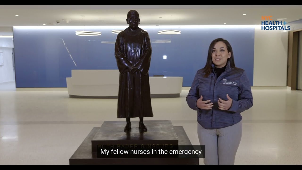 ER Nurse Jennifer Otero on New Ruth Bader Ginsburg Hospital - Opening ...