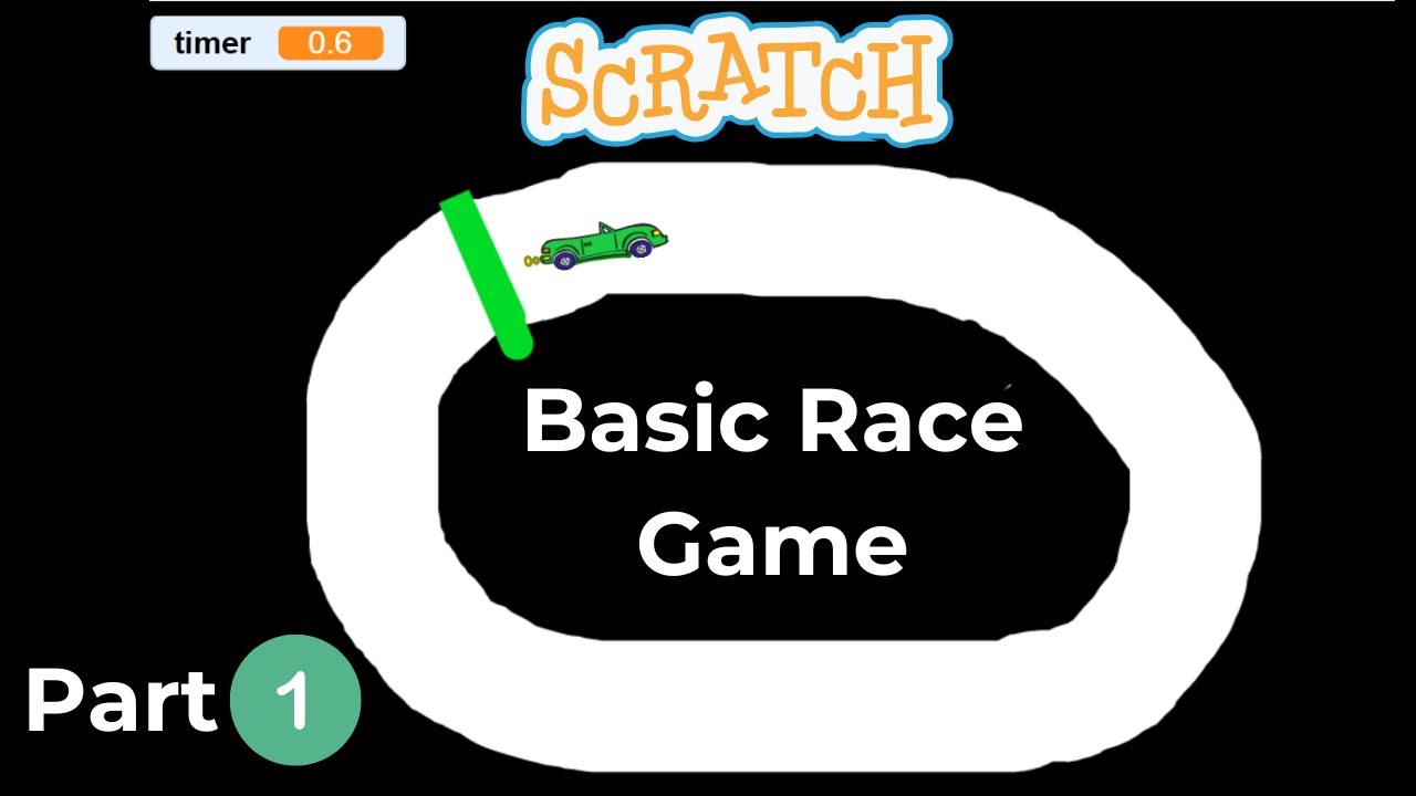 Basic Race Game Part -01 - Scratch Projects - YouTube