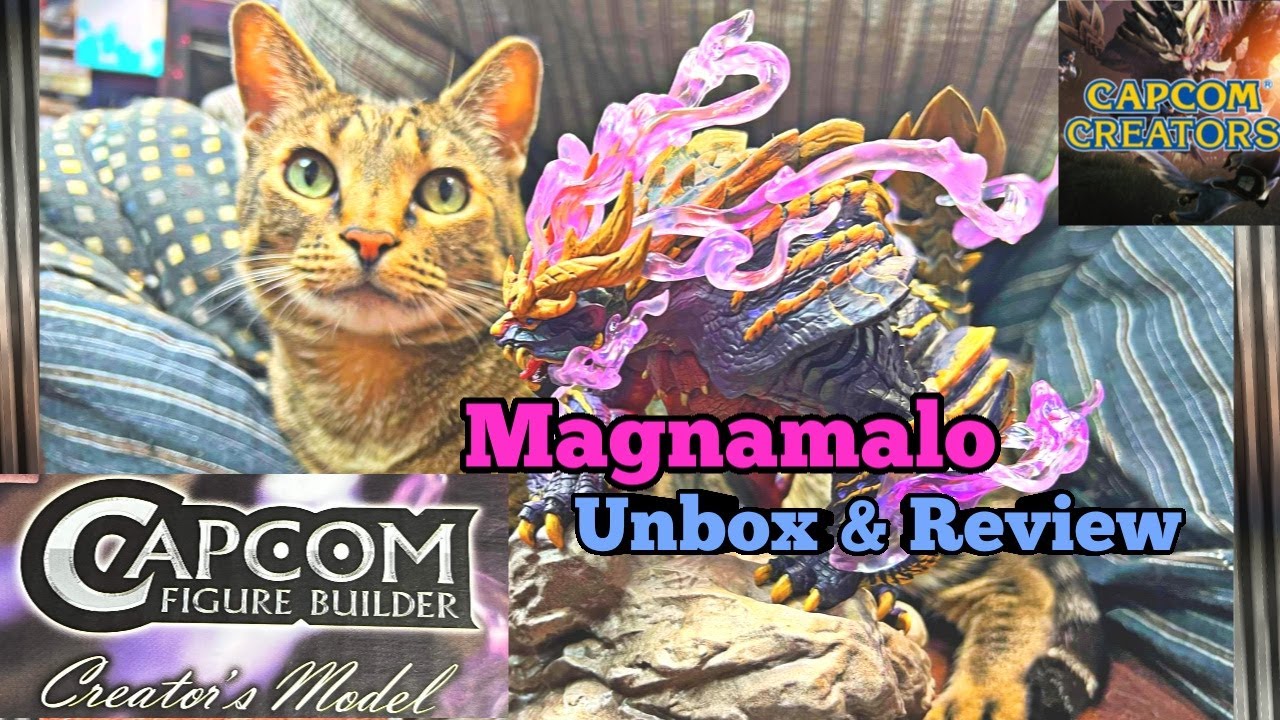 Unboxing Review Magnamalo Creator's Model Scale Figure by @CapcomUSA ...