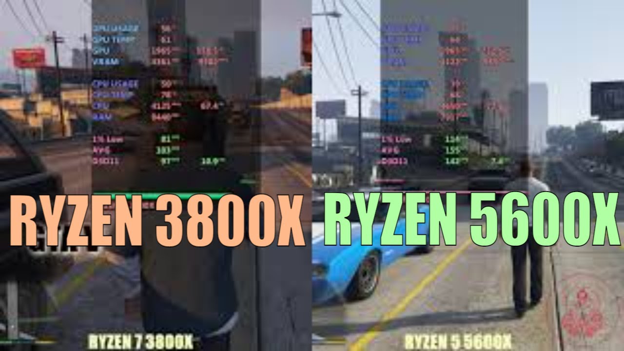 Ryzen 7 3800x Vs Ryzen 5 5600x YouTube