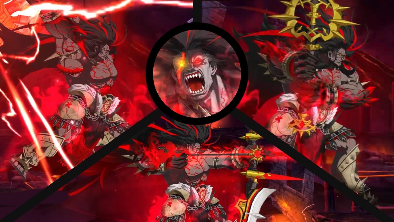 [FGO] Grand Berserker Heracles All 3 Forms Demonstration - YouTube