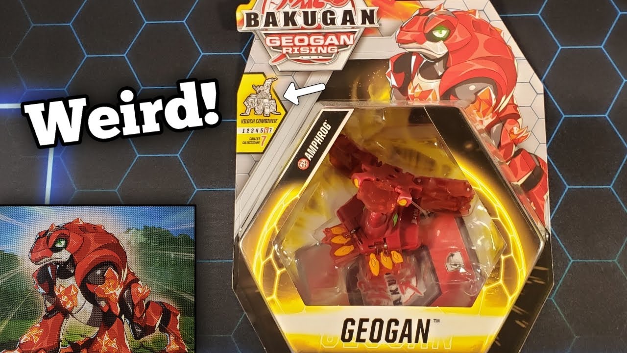 Bakugan Pyrus Amphrog Opening!! (Geogan Rising) - YouTube