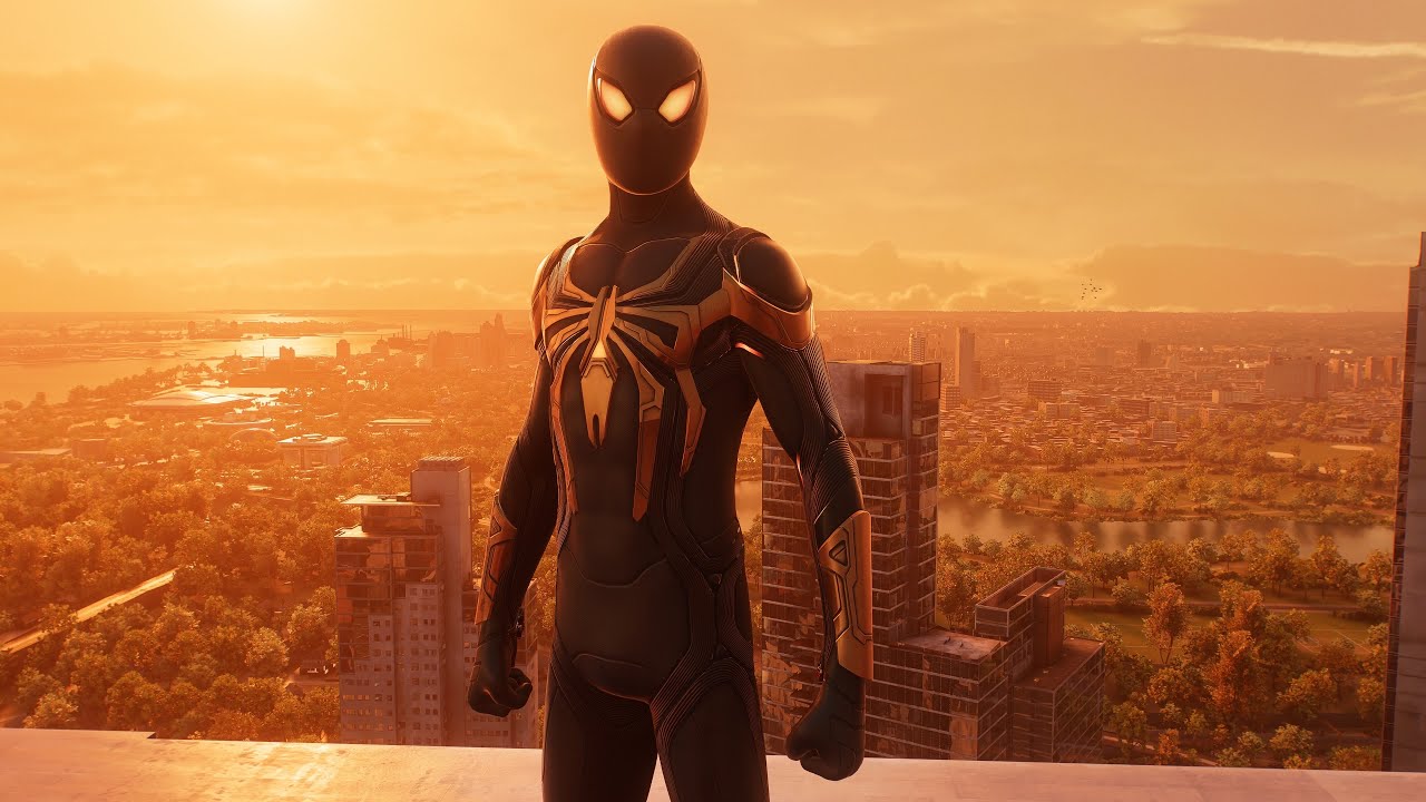 Miles Iron Spider Suit Gameplay - Spider-Man 2 - YouTube