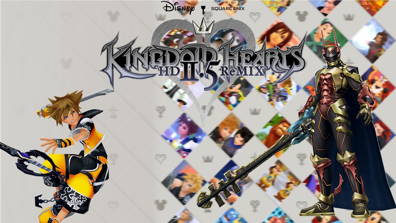 KingdomHearts 2.5 Rag Boss Battle كينق دوم هارت 2.5 اقوى زعيم في اللعبه ...