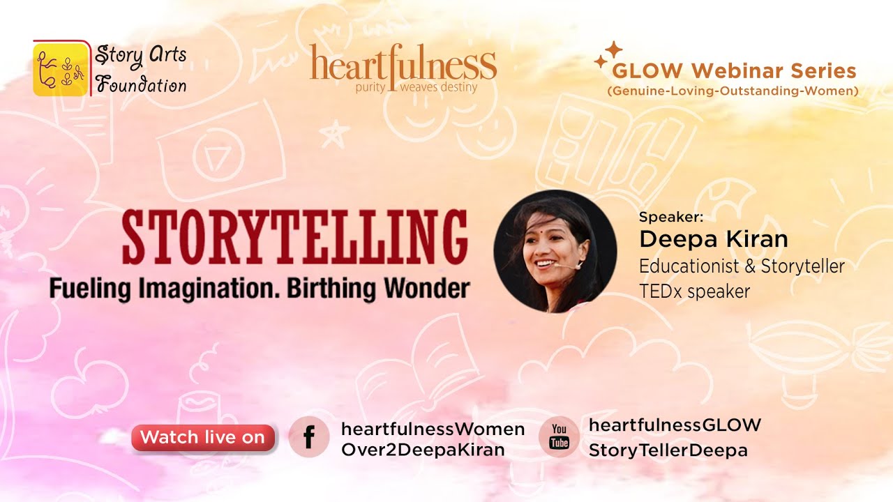 Storytelling: Fueling Imagination | Birthing Wonder || Deepa Kiran - YouTube