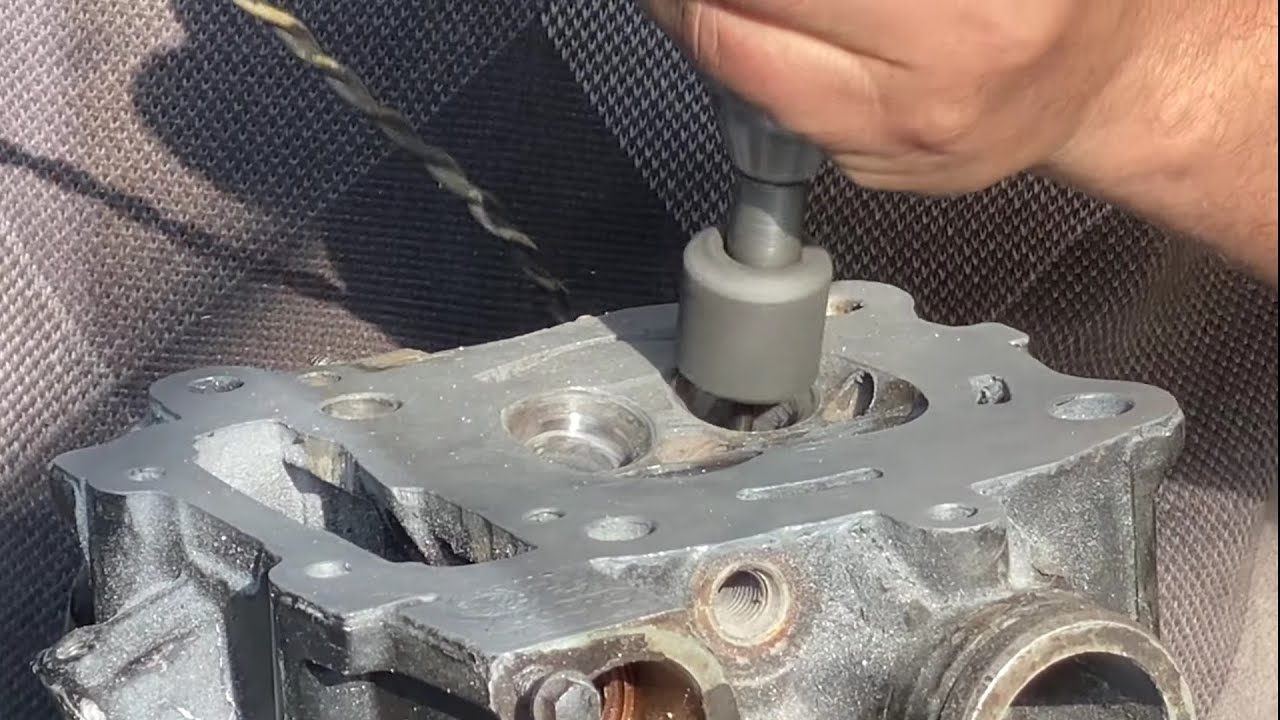 Part 6- Pulsar NS200 Engine Head Valve Clearance and Head Face Engine ...