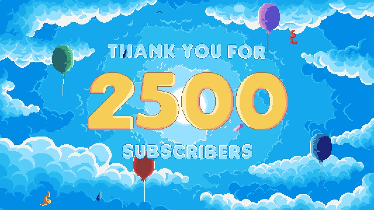 2500 Subscriber Special🎉pixel lofi mix [sleep lofi, chill lofi] - YouTube