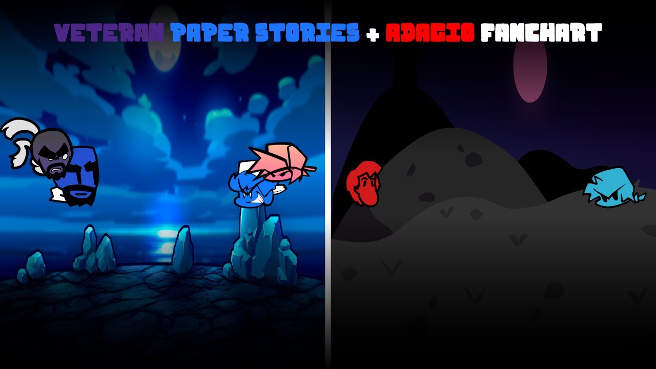 FNF Veteran Paper Stories + Adagio Fanchart | Fragmentality's Fanchart ...