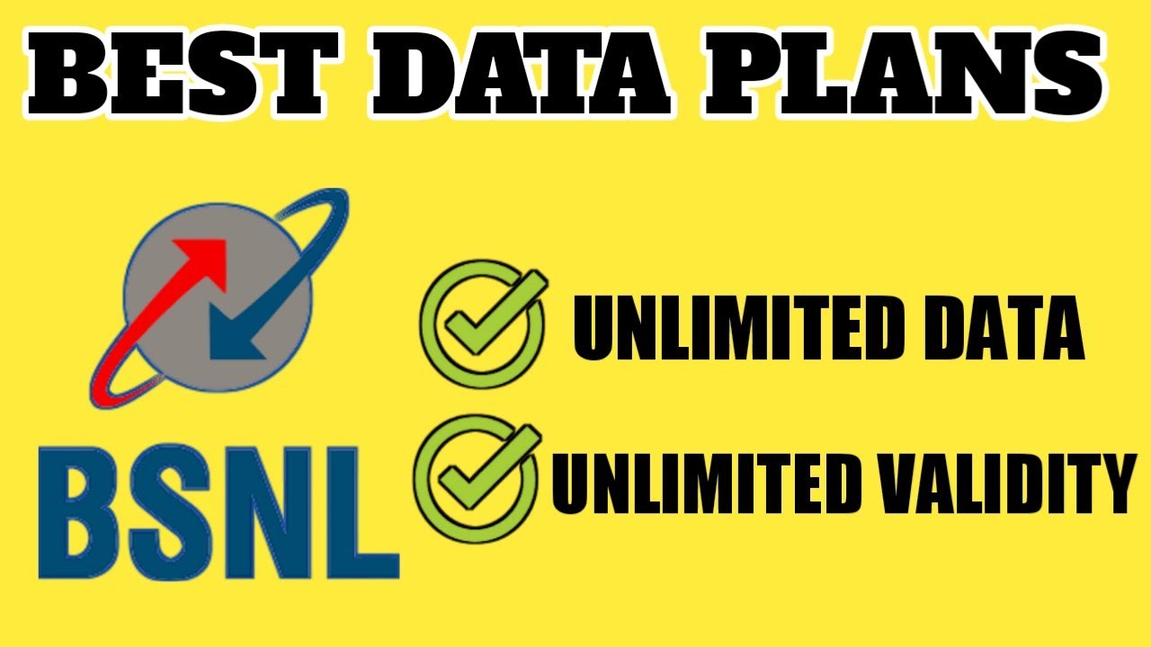 Bsnl best data recharge plans offers today 2022 | bsnl today plans 2022 ...