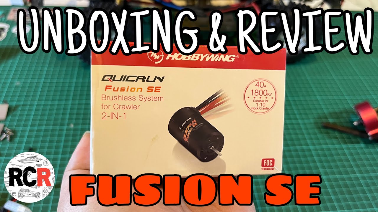 UNBOXING HOBBYWING FUSION SE ‼️ ESC YANG DI DESAIN UNTUK RC ADVENTURE 1 ...