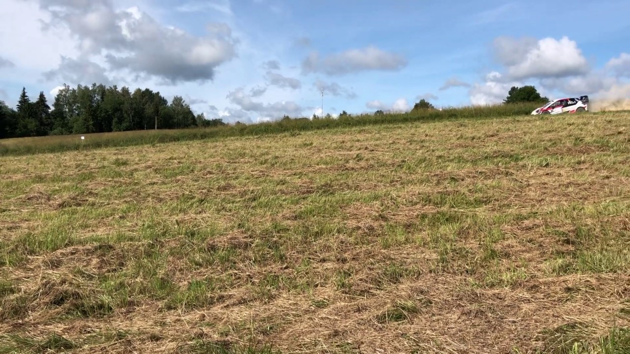 Ott Tänak Shell Helix Rally Estonia 2019 SS2 Arula - YouTube