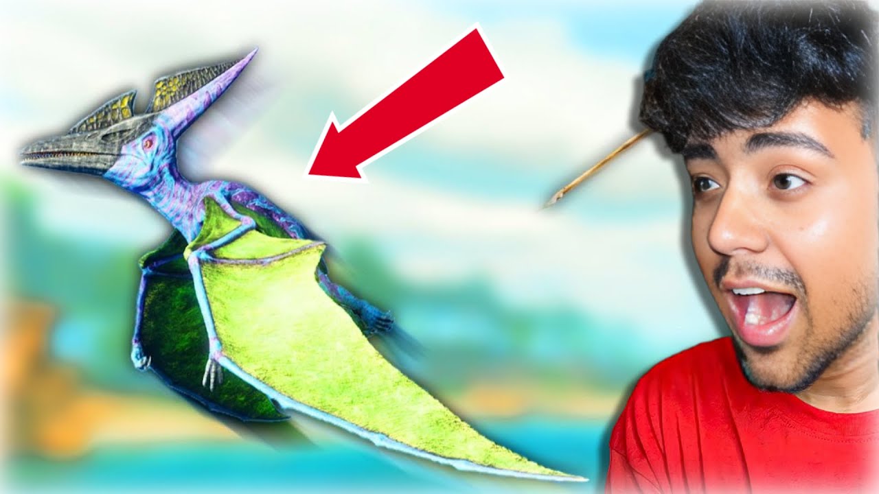 Taming High Level Pteranodon - Ark Survival Evolved - PART 2 - YouTube