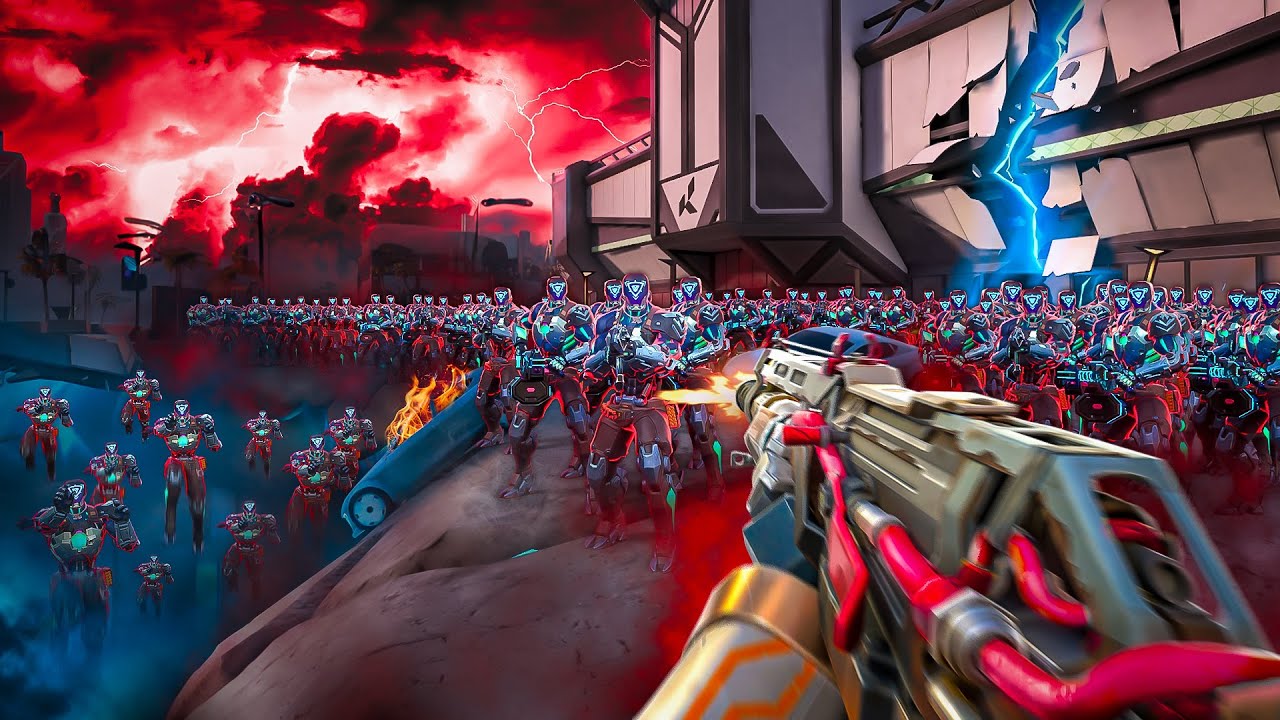 So Valorant's ROBOT APOCALYPSE has begun... (this was INSANE) - YouTube