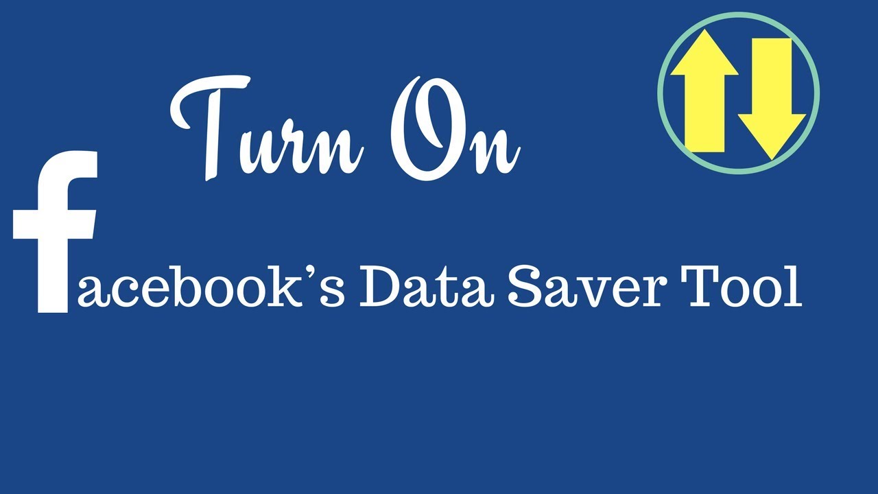 How To Turn On Facebook’s Data Saver Tool - YouTube