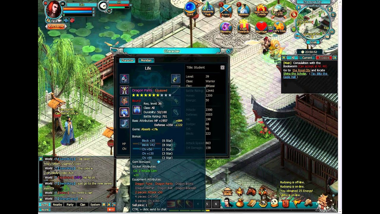 YiTien Chronicles - S10 - Harmony Mansion - Equip Video - YouTube