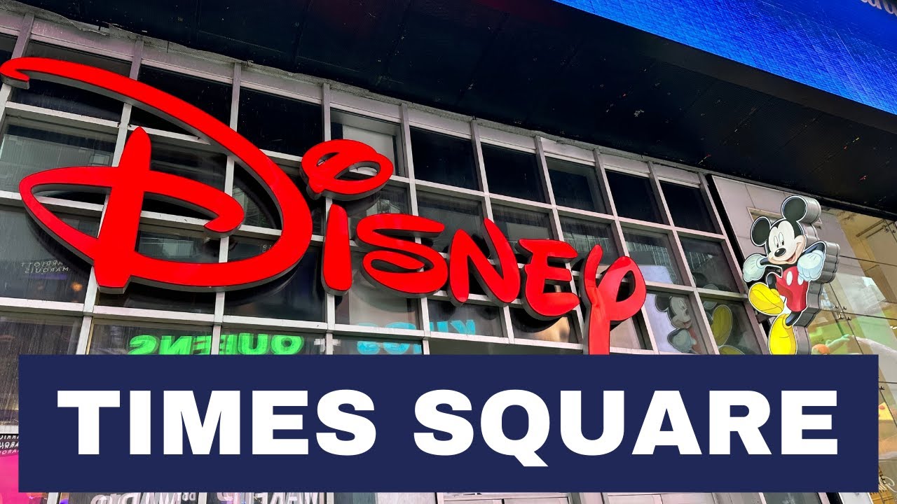Disney Store Times Square: Exploring the Magic - YouTube