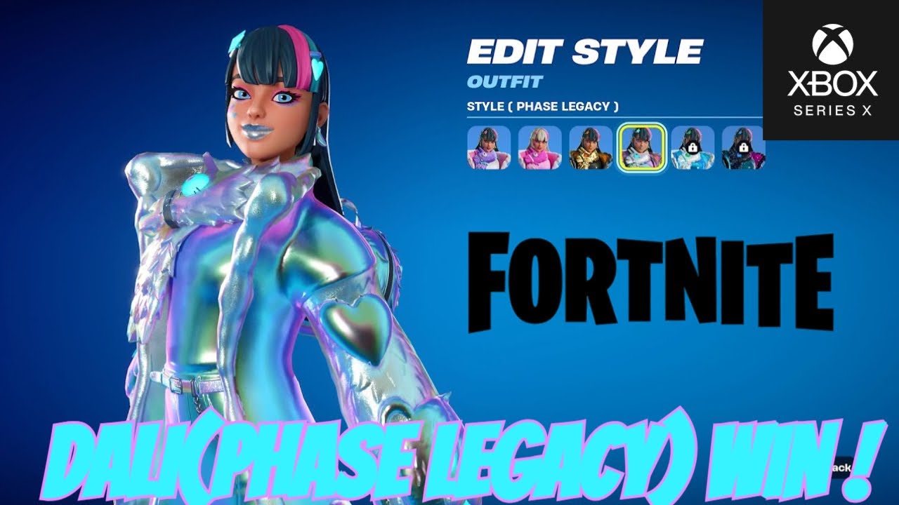 FORTNITE DALI(PHASE LEGACY) WIN ! XBOX CHAPTER 6 SEASON 1 - YouTube