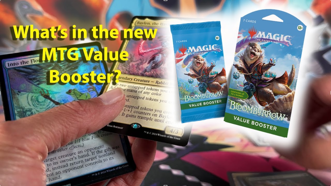 Bloomburrow - Lets see what's in the new MTG Value Boosters - YouTube