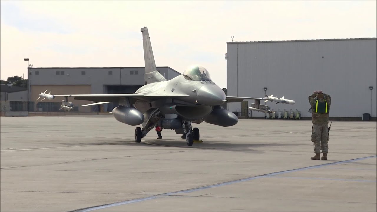 Fighter Wing Conducts Integrated Combat Turnaround Training - YouTube