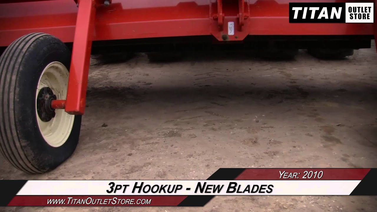 Rhino RC18, Small 1000 PTO, New Blades, 3 Pt Hookup Sold on ELS! - YouTube