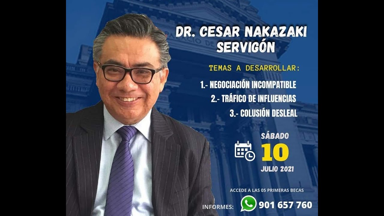 CESAR NAKAZAKI SERVIGON - TRÁFICO DE INFLUENCIAS - YouTube