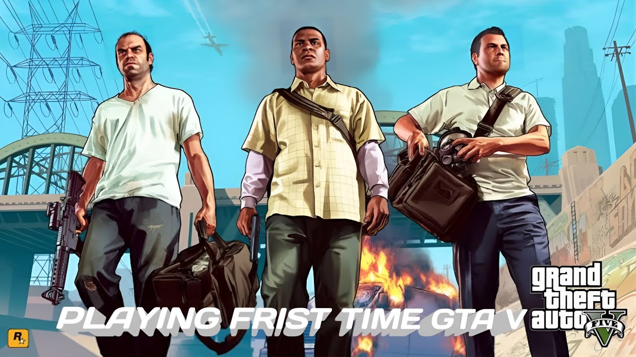 GTA V Frist Time Frist Mission Gameplay - YouTube