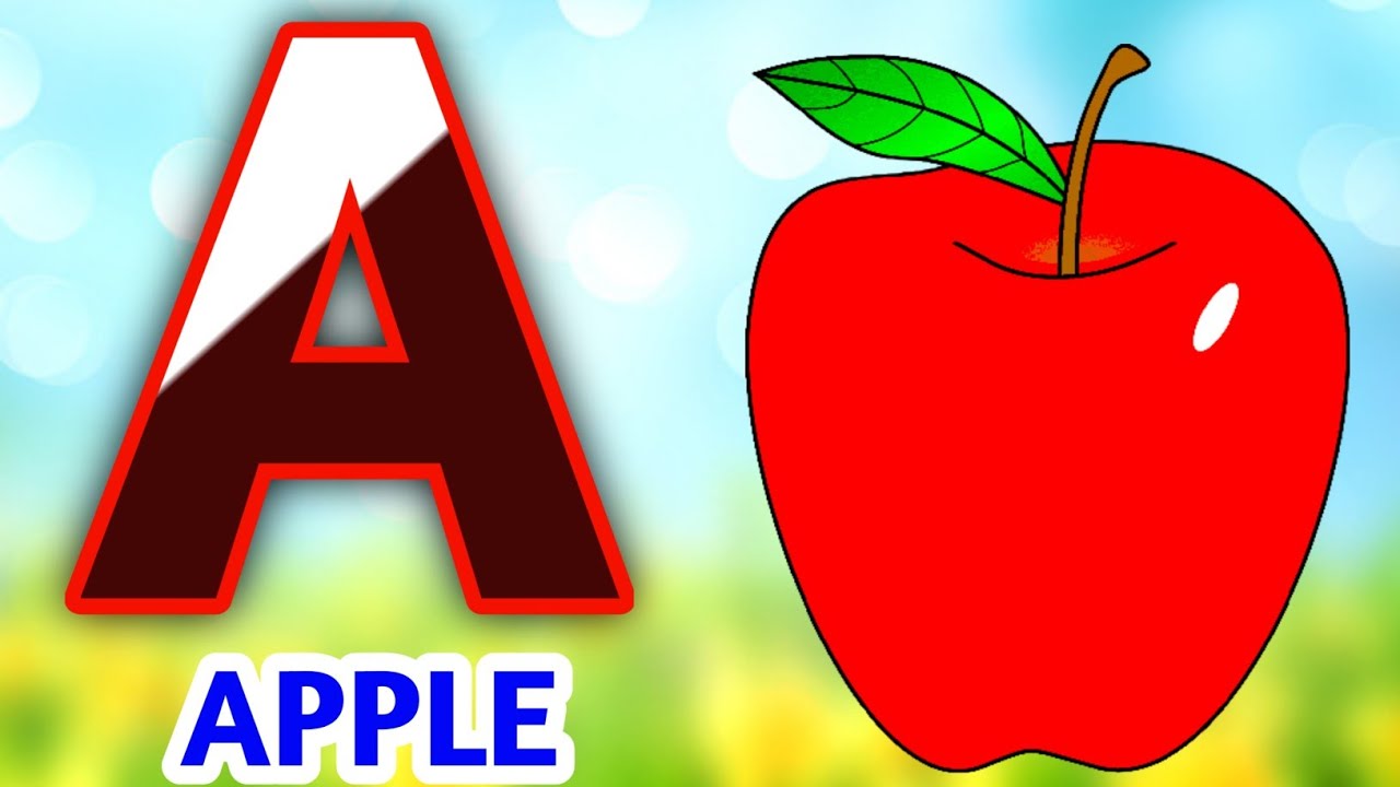 Phonics Song with TWO Words - A For Apple - ABC Alphabet Songs with ...