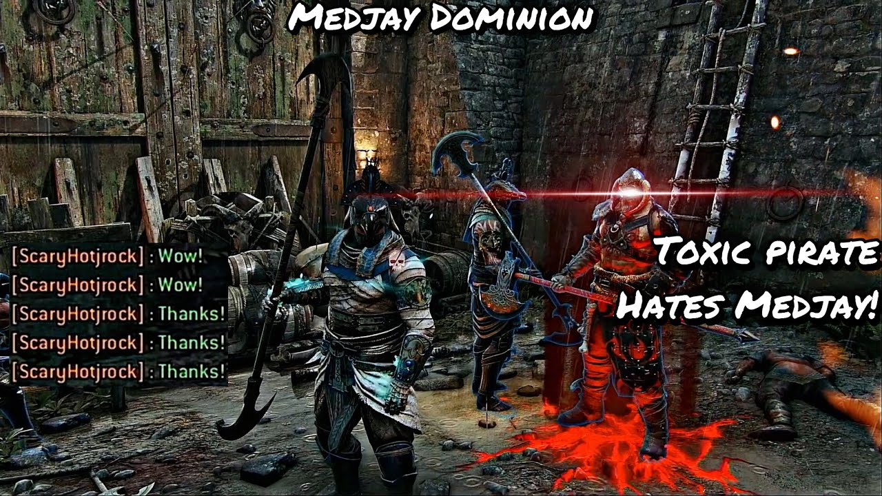 Toxic Pirate HATES Medjay! (Medjay Dominion) | For Honor - YouTube