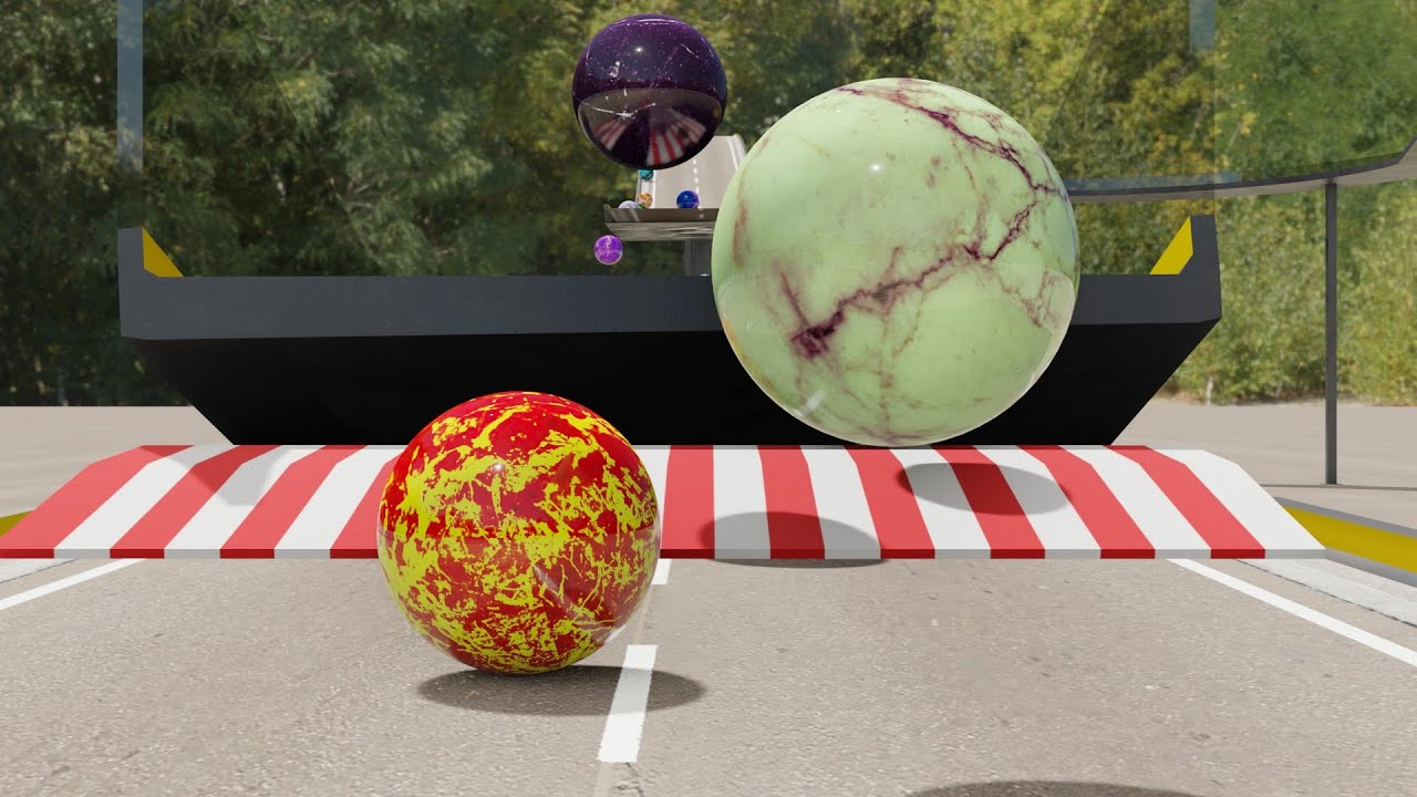 MARBLE RUN RACE TRAIN TRACK - Marbles race competition - YouTube