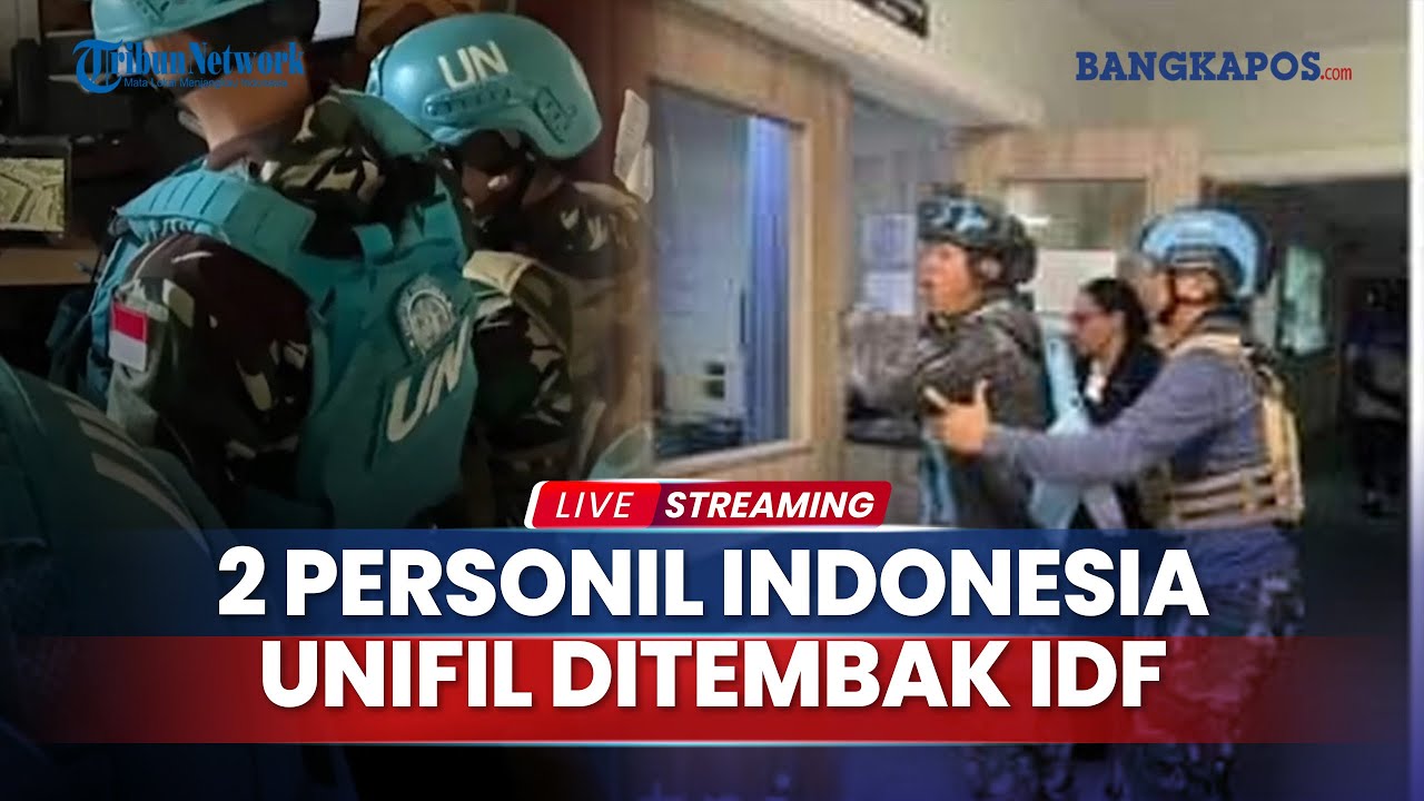 Peluru Tank Merkava Israel Tembaki Prajurit TNI Pasukan Penjaga ...