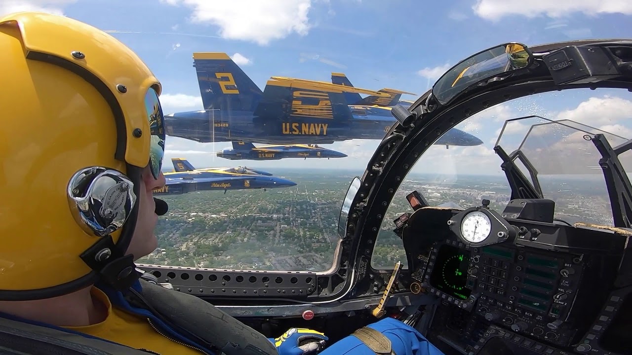 Blue Angels America Strong Flyover Nashville - YouTube