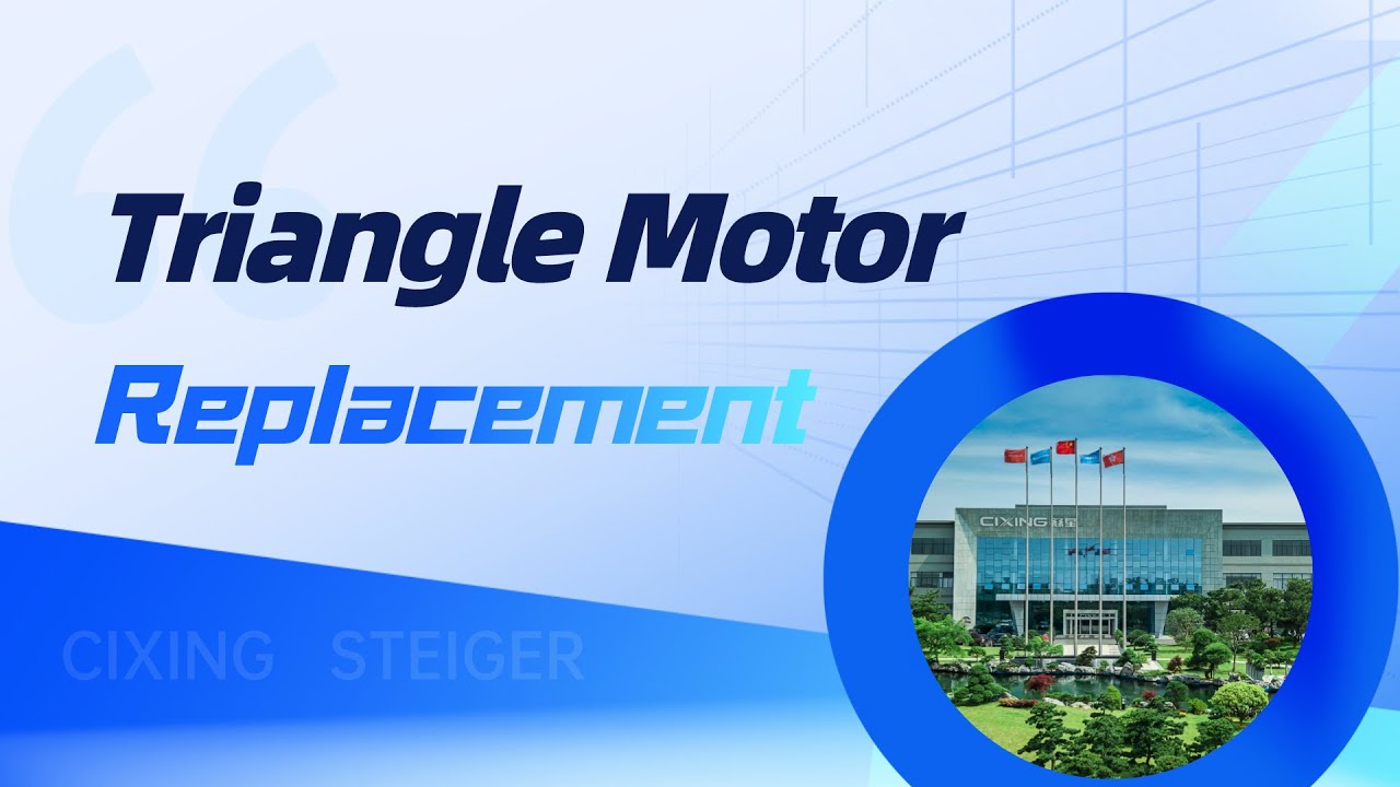 Triangle Motor Replacement - YouTube