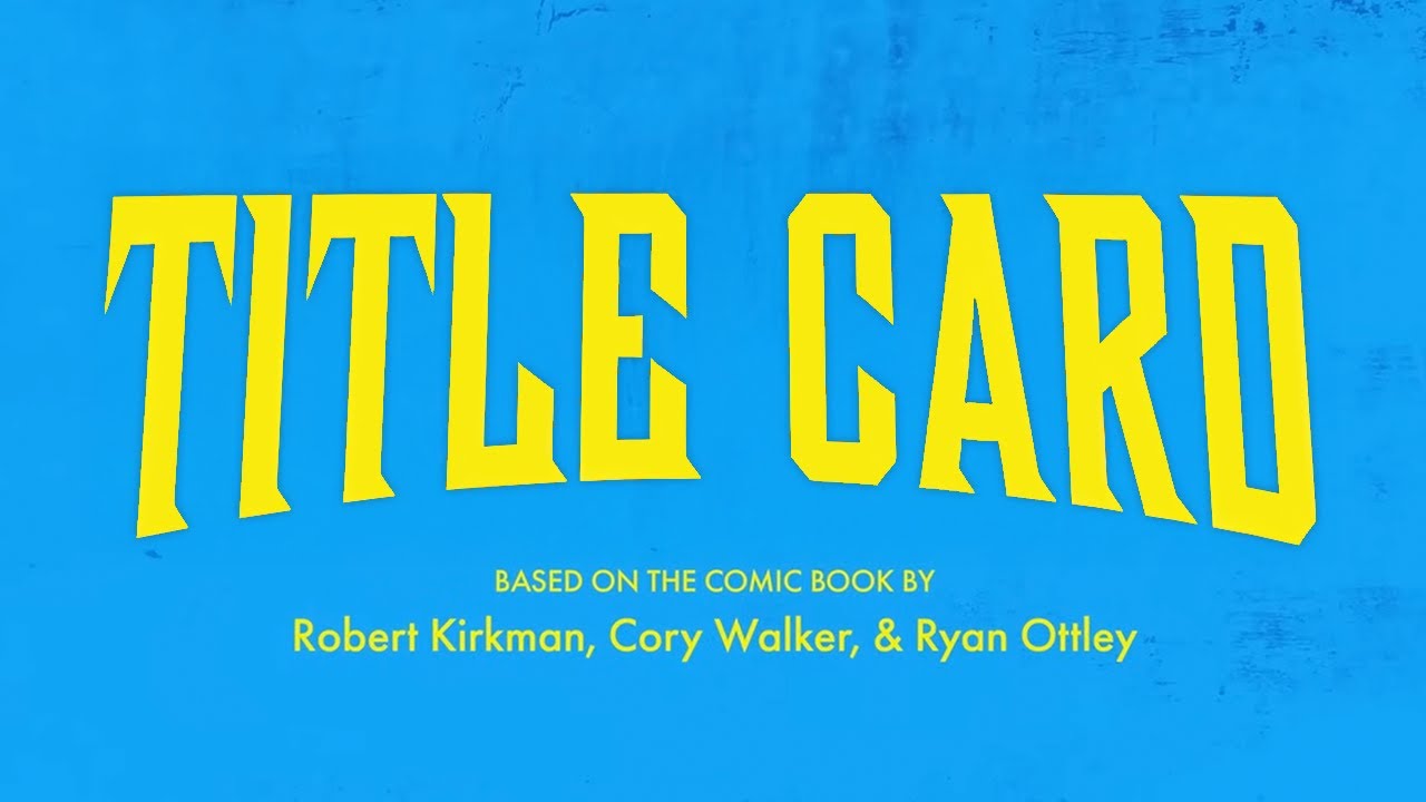 Why Invincible's Title Cards Are Perfect - YouTube