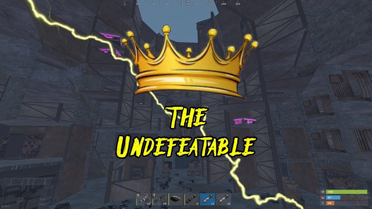 RUST // CROWN PROGRESSION // DEFENDING THE LARGEST RAID EVER 90v17 ...