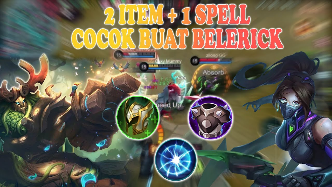 BELERICK HANYA BUTUH DUA ITEM + 1 SPELL INI BUAT MARKSMAN MENANGIS ...