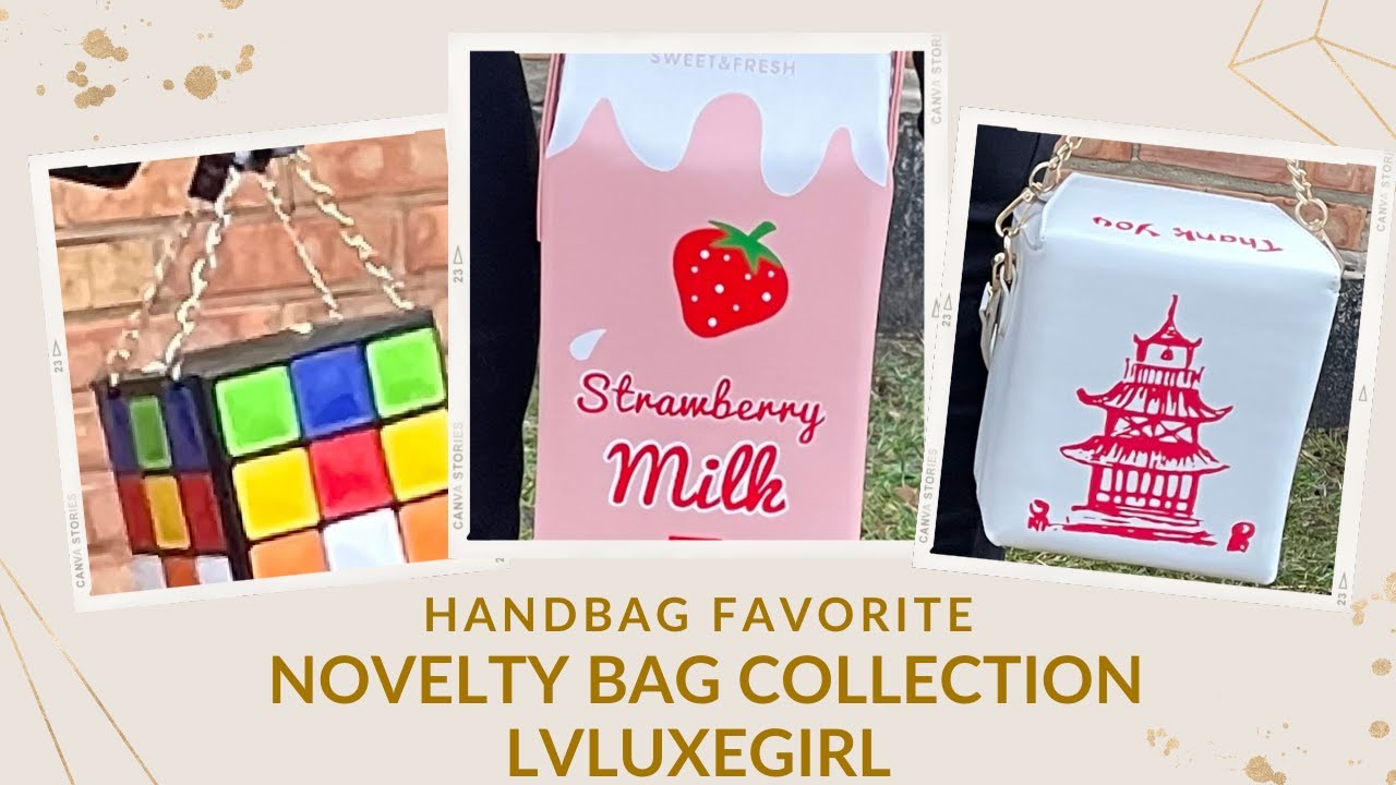 NOVELTY BAG COLLECTION | FUN HANDBAGS | HANDBAG REVIEW 2022 | HANDBAG ...