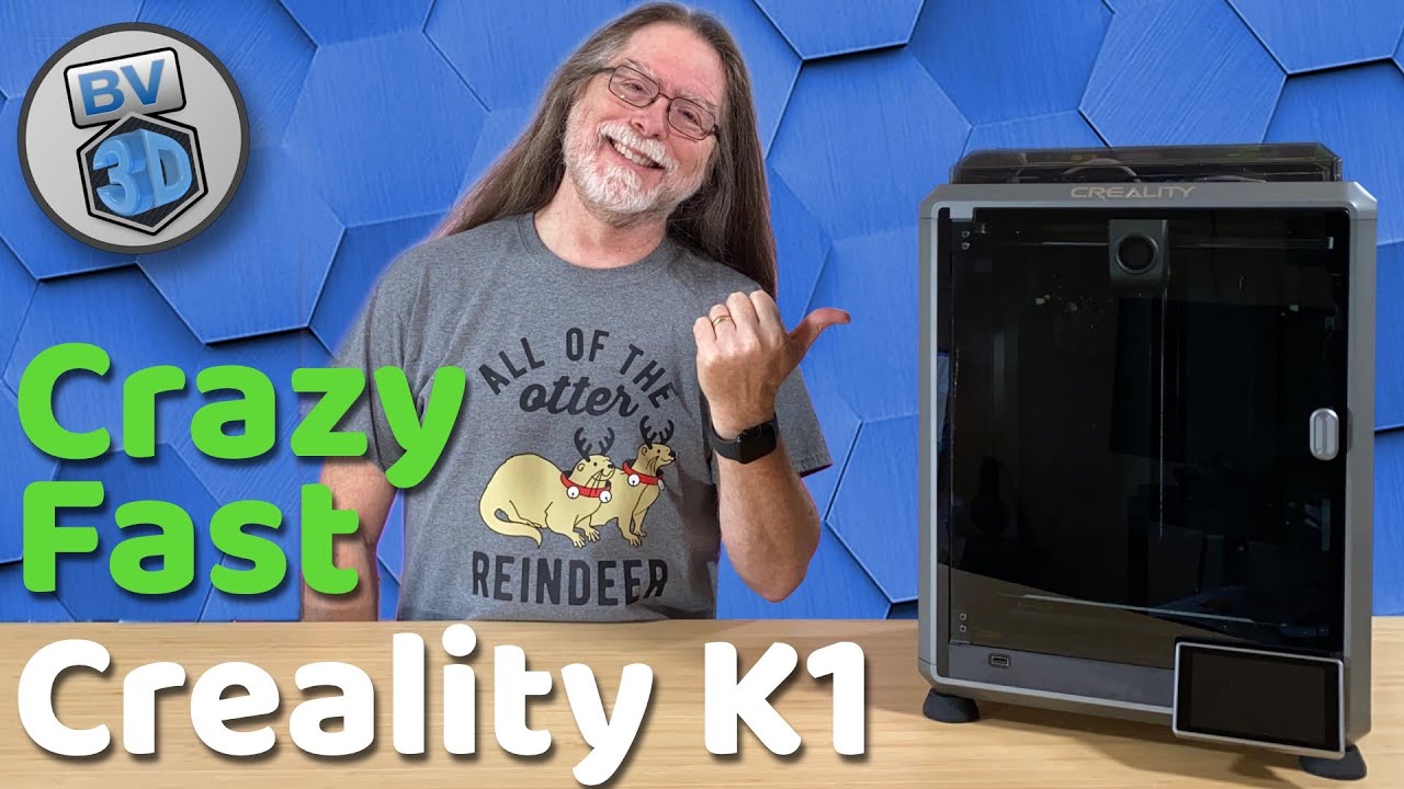 Crazy Fast 3D Printer: Creality K1 - YouTube