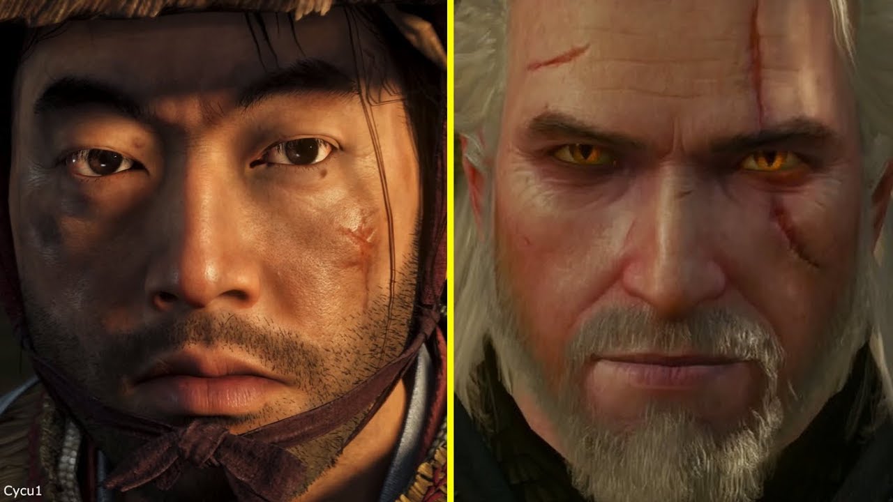Ghost of Tsushima vs The Witcher 3 PS4 Pro Graphics Comparison - YouTube