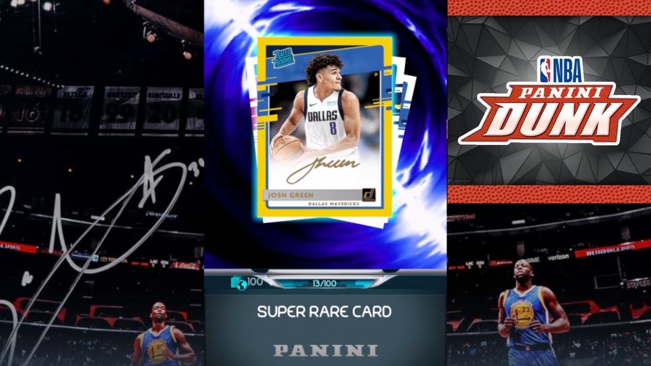 Super Rare Pulls! (Numbered Cards) in NBA DUNK! PANINI - YouTube
