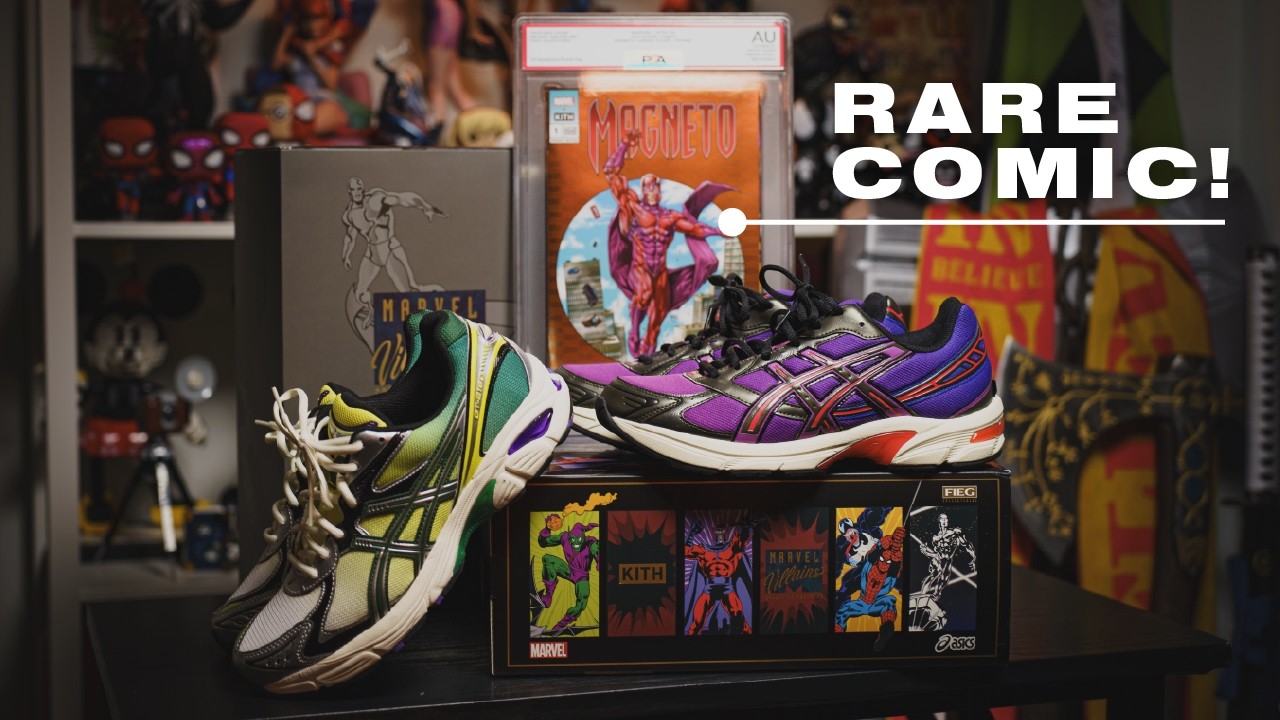 I Unboxed My Kith x Marvel x Asics Magneto & Green Goblin Pairs and ...