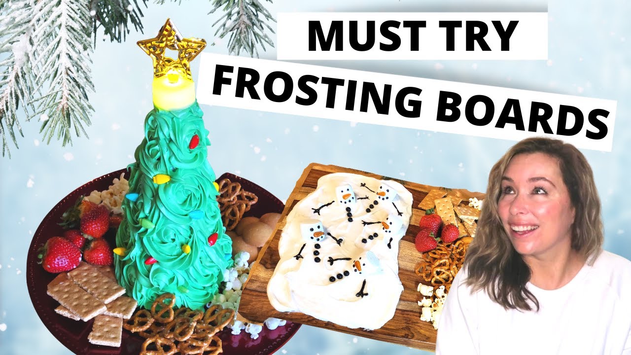 How to make FROSTING BOARDs for Christmas! - YouTube