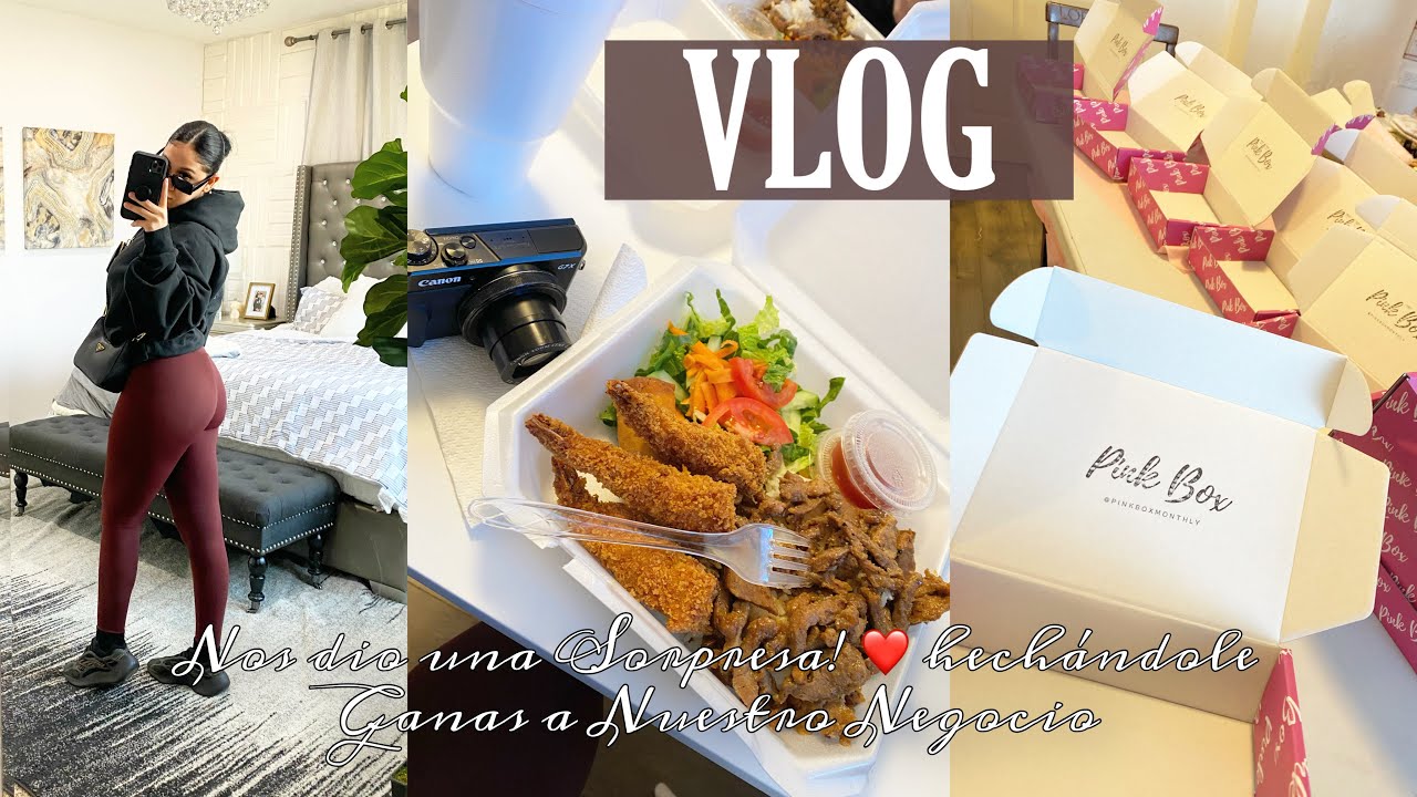 DANIEL LLEGO Y NOS DIO UNA SORPRESA! 🥰🥺 + YA ESTA AQUI LA PINK BOX! ASI ...