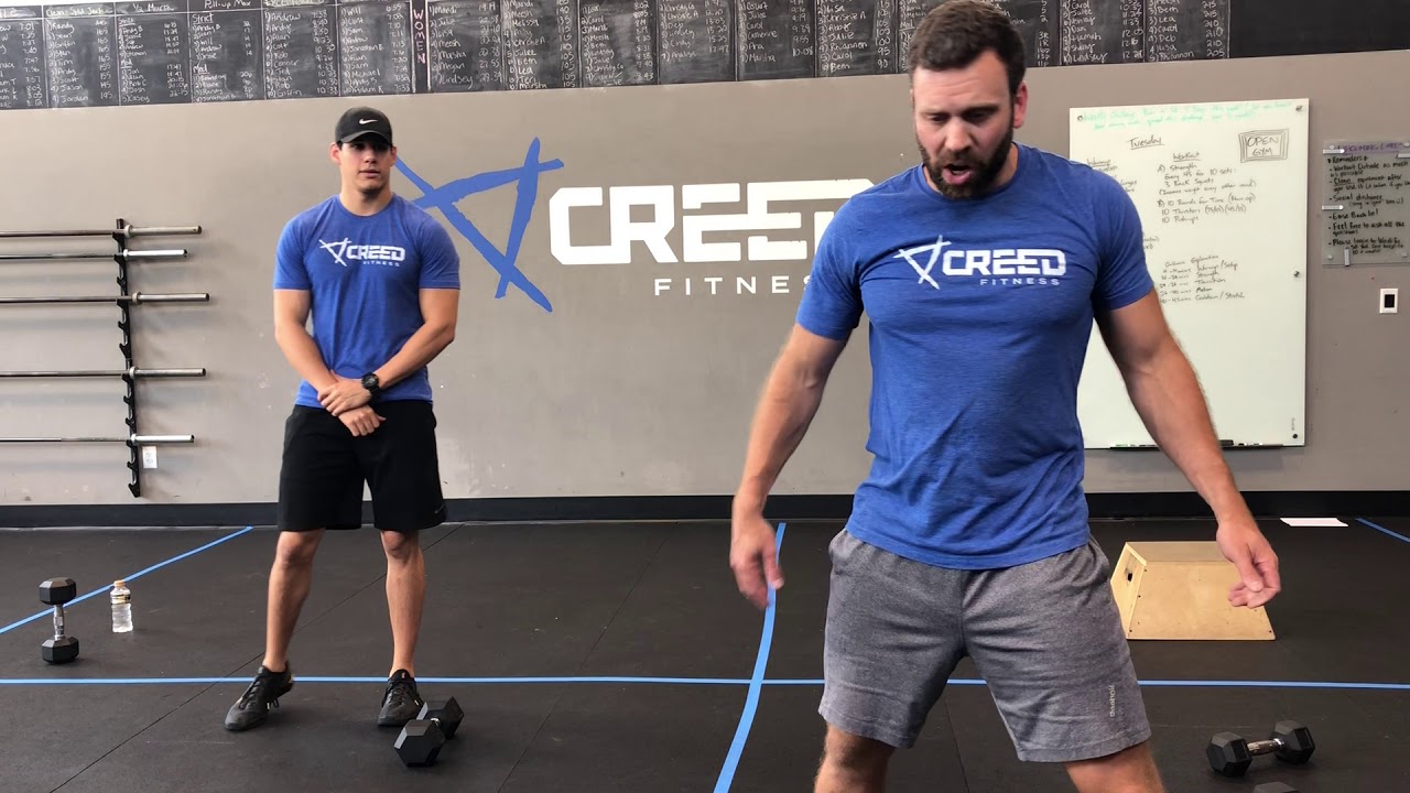 Wednesday 5/6/20 CREED 45 “At Home” Recorded Workout - YouTube