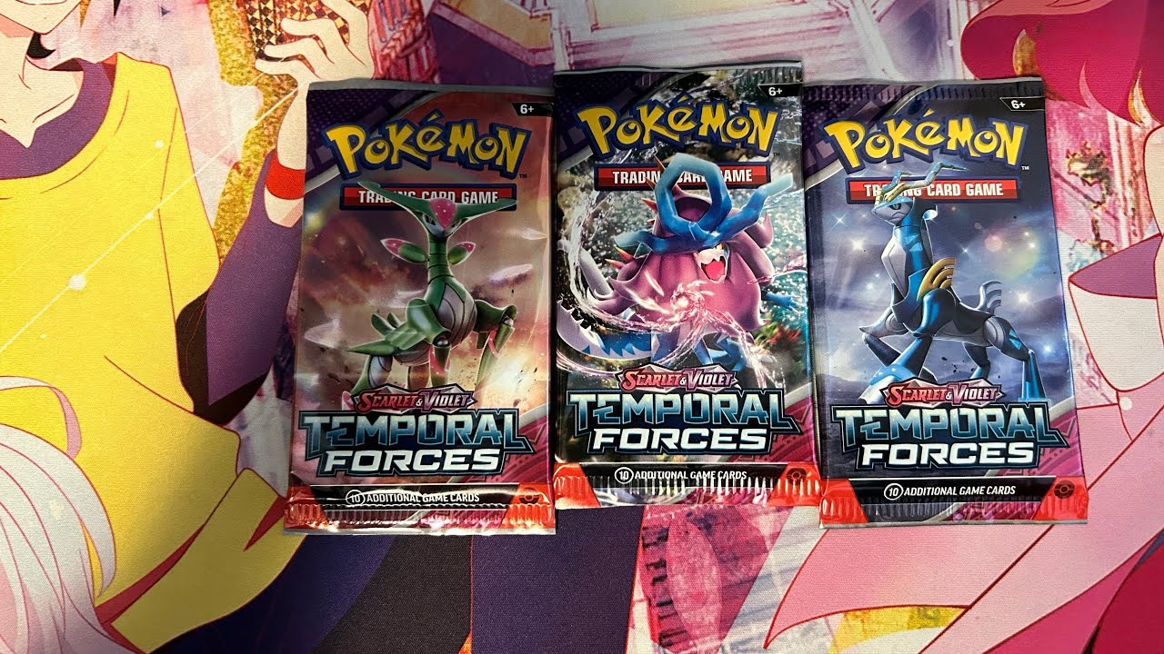 Opening 3 packs of Temporal Forces!! - YouTube
