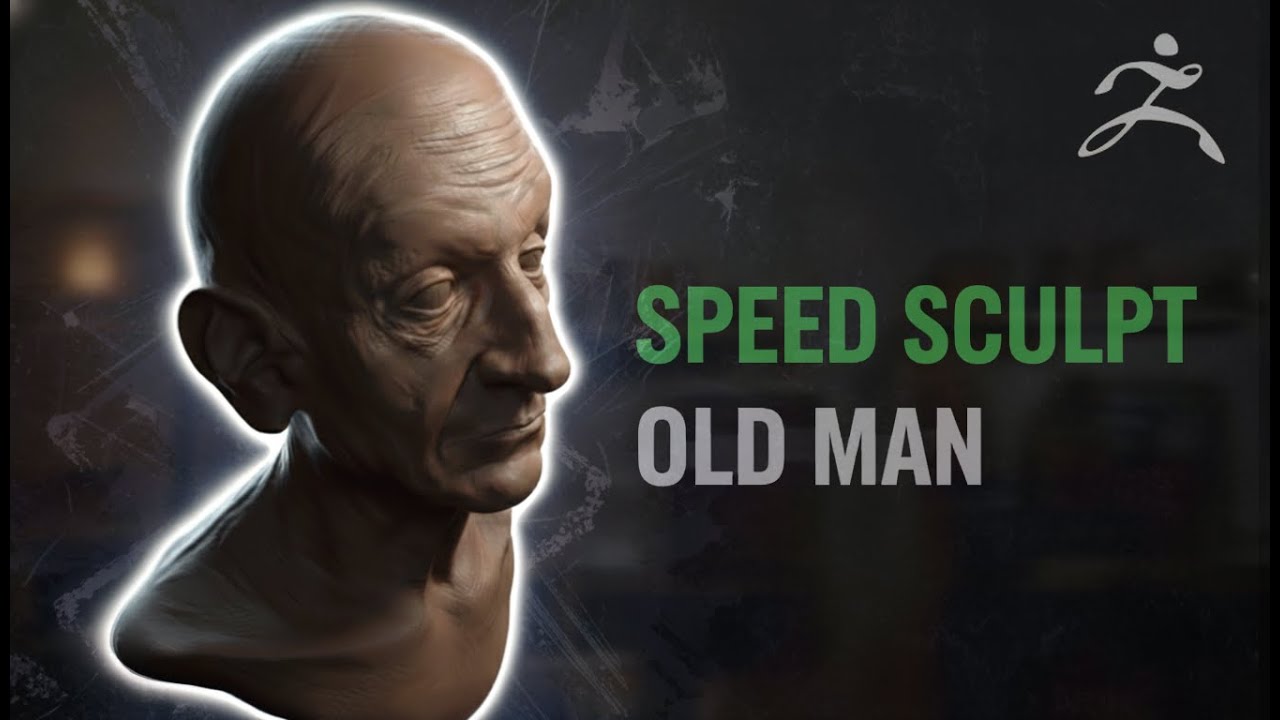 Speed Sculpt old man - YouTube