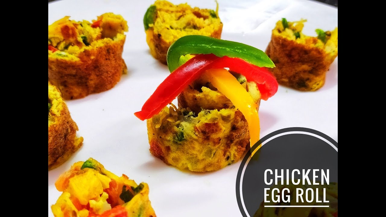 Chicken Egg Roll Recipe | Delicious Breakfast Recipe - YouTube